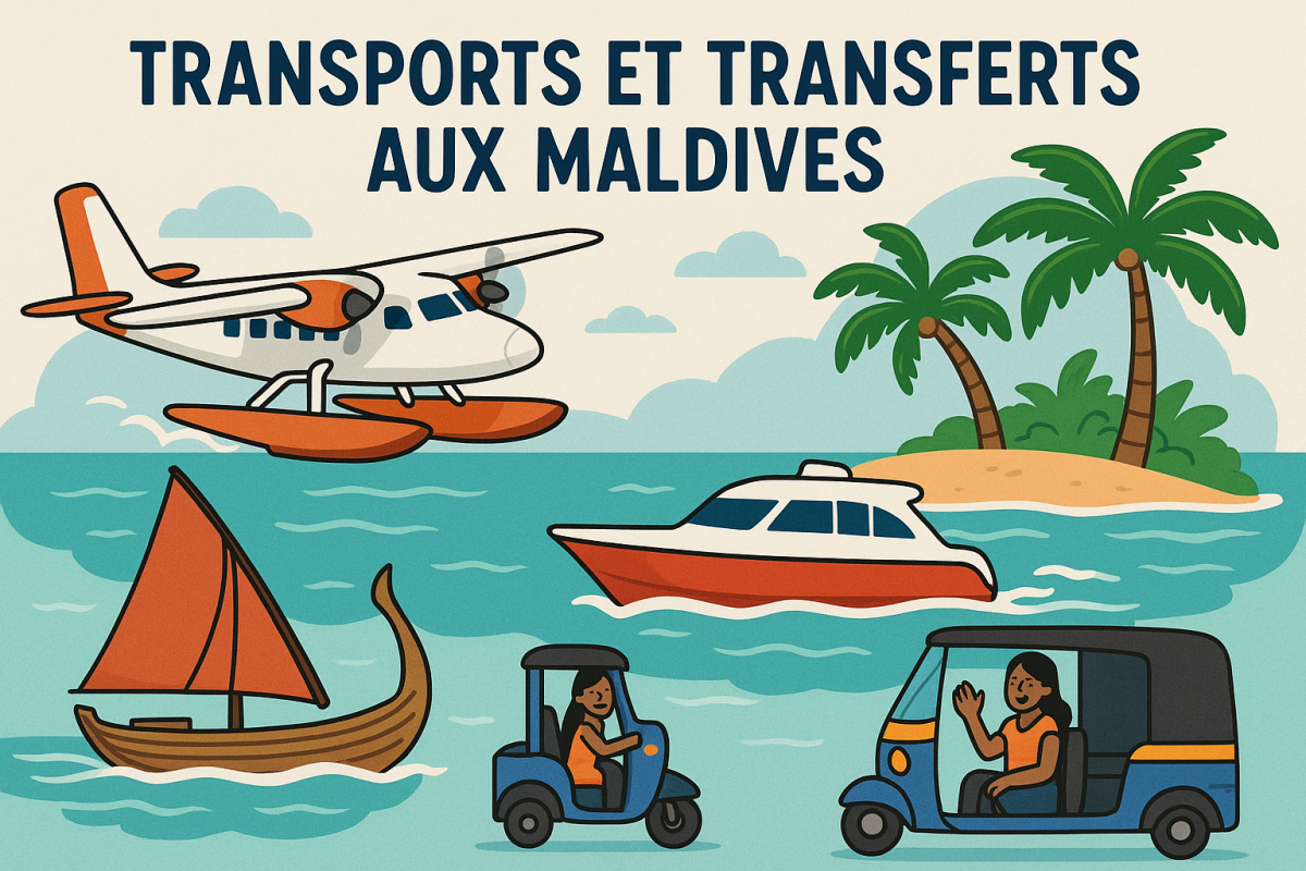 Transports et transferts aux Maldives - Chéri fais tes valises